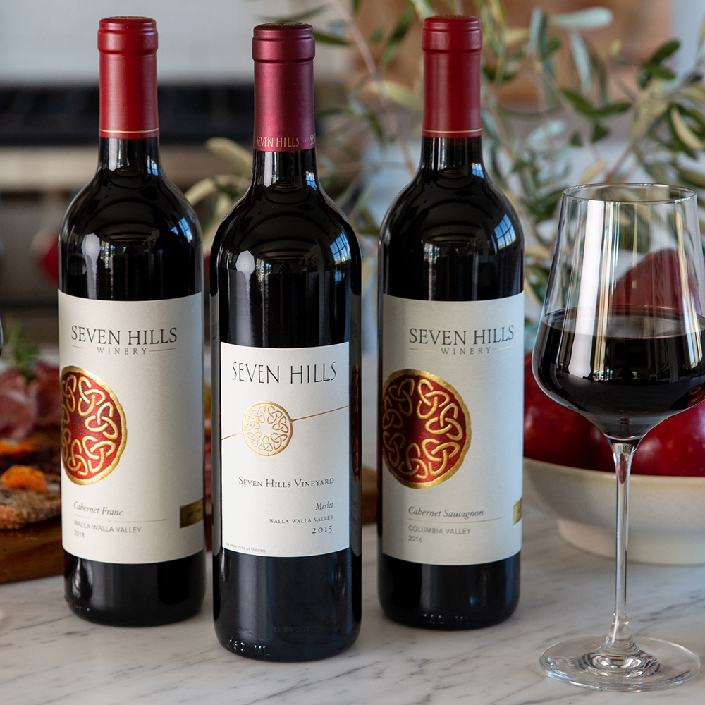 Washington Wines: Cabernet Sauvignon, Merlot Wine, Pentad, Carménère